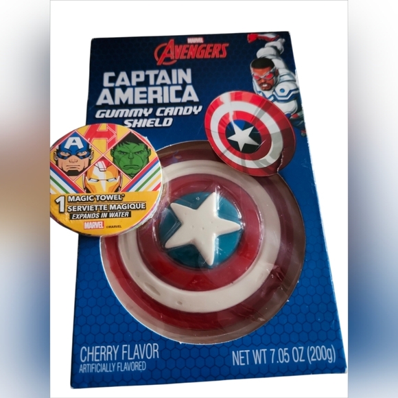 Marvel | Accessories | Marvel Avengers Captain America Gummy Candy ...